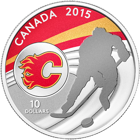 Download Fine Silver Coin - Calgary Flames - Full Size PNG Image - PNGkit