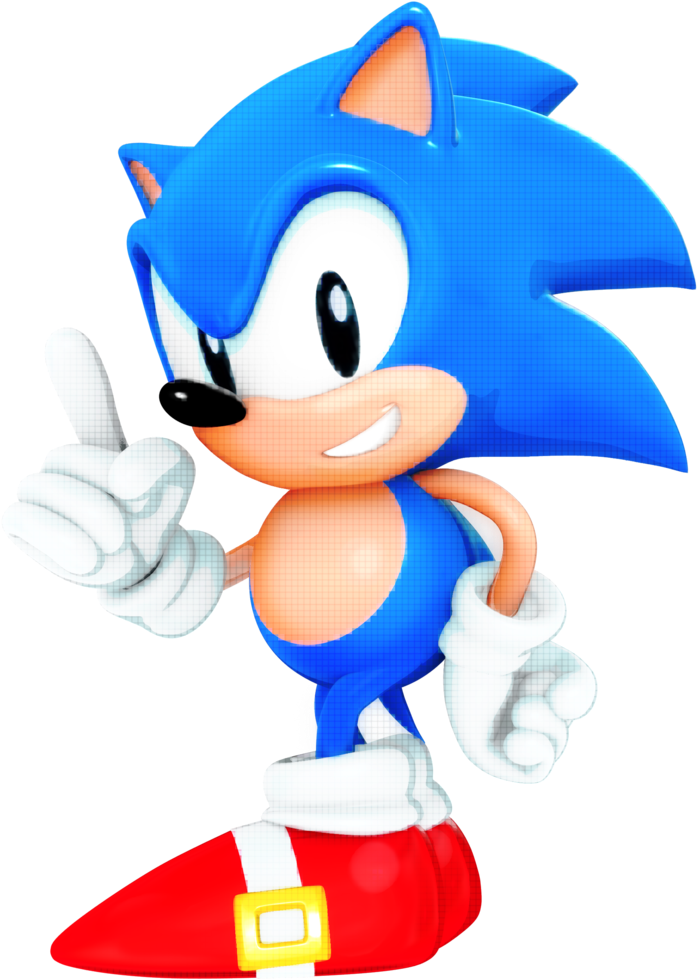 Download Classic Pixel Sonic The Hedgehog Png - Full Size PNG Image ...