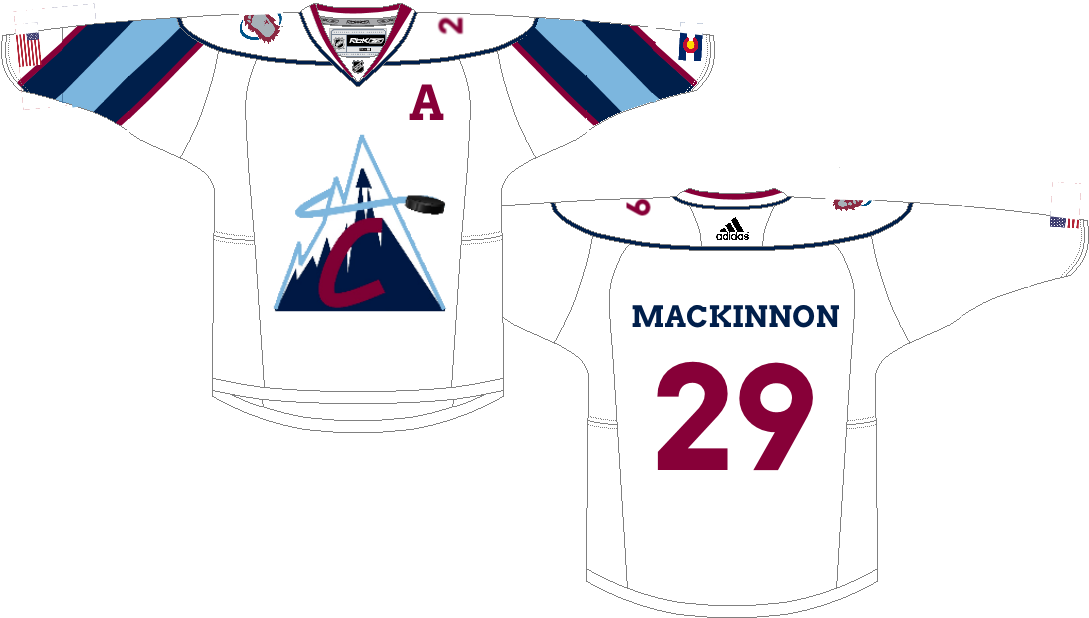 Download Avs Jersey Away - Number - Full Size PNG Image - PNGkit