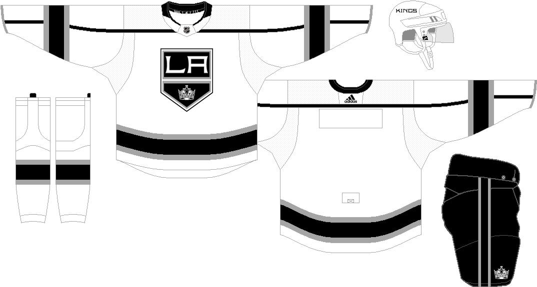 Download Transparent Jonathan Quick Fathead Los Angeles Kings Logo Set ...