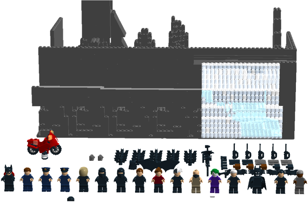 Download The Dark Knight Batcave - Skyline - Full Size PNG Image - PNGkit