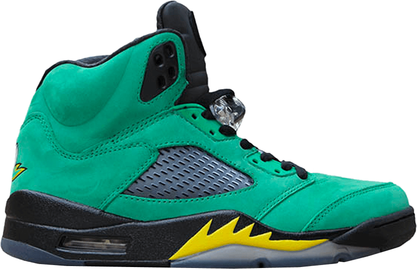 Download Air Jordan 5 'oregon Ducks' Sample - Goat - Full Size PNG ...