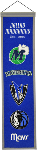 Download Dallas Mavericks Nba Heritage Banner - Full Size PNG Image ...