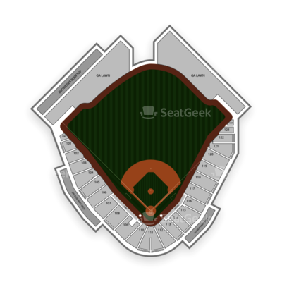 Download Sloan Park Seating Chart Chicago Cubs - Sloan Park - Full Size ...