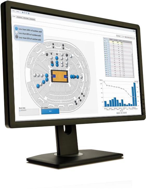 Download Orlando Magic Seating Chart On A Monitor Screen - Computer ...
