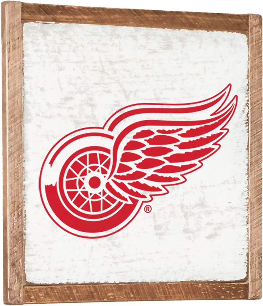 Download Detroit Red Wings Vintage Wall Art - Red Wings Hockey - Full ...