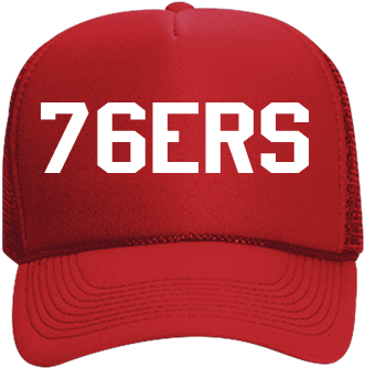 Download Philadelphia 76ers 76ers - Baseball Cap - Full Size PNG Image ...