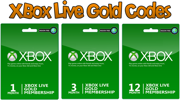 Download Original - Xbox Live Gold Codes - Full Size PNG Image - PNGkit