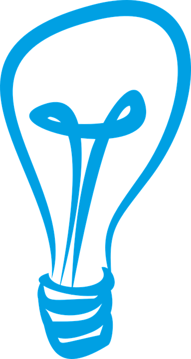 Download Blue Lightbulb Clipart - Light Bulb Graphic Png - Full Size ...