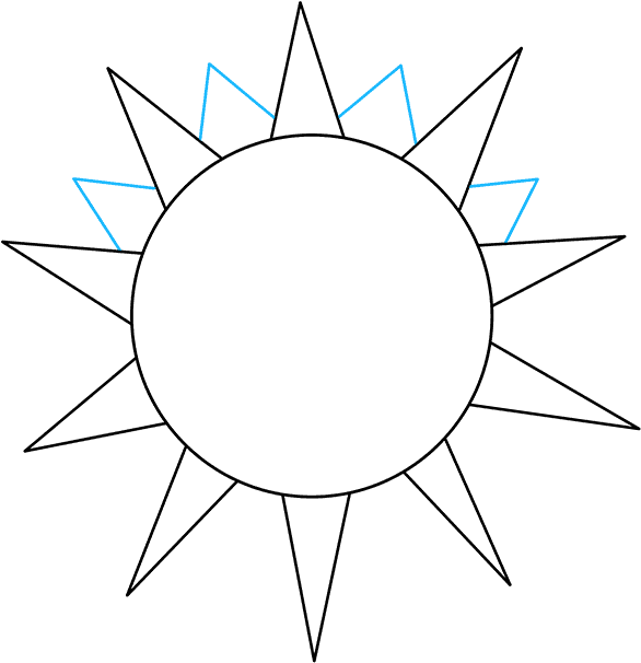 Download How To Draw Sun - Drawing - Full Size PNG Image - PNGkit