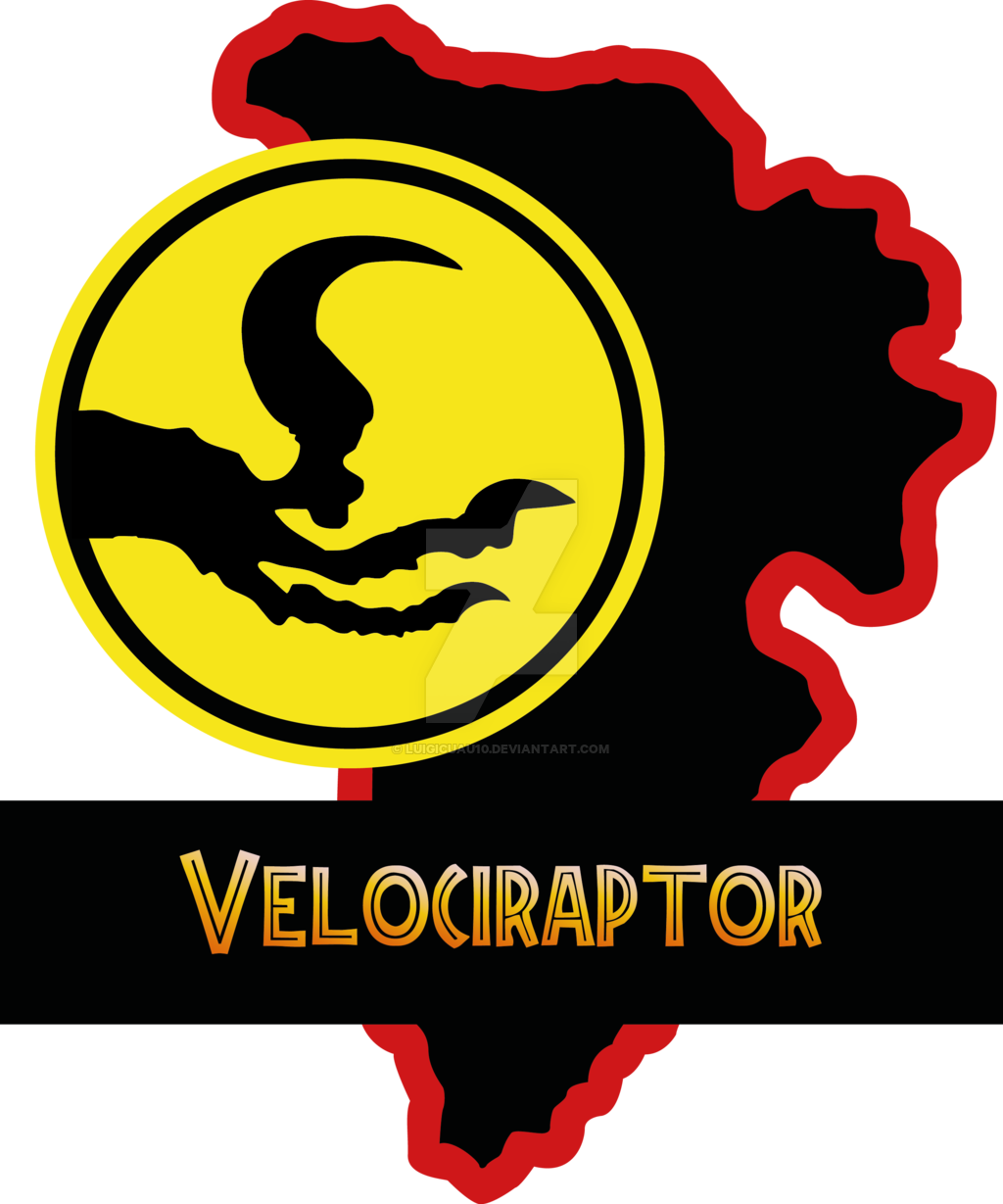 Download Jurassic Park Clipart Velociraptor - Jurassic Park Raptor Sign ...