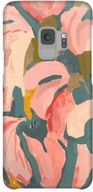 Download Pink Flower Case Galaxy S9 - Iphone - Full Size PNG Image - PNGkit