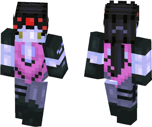 Download Female Minecraft Skins - Graphic Design - Full Size PNG Image ...