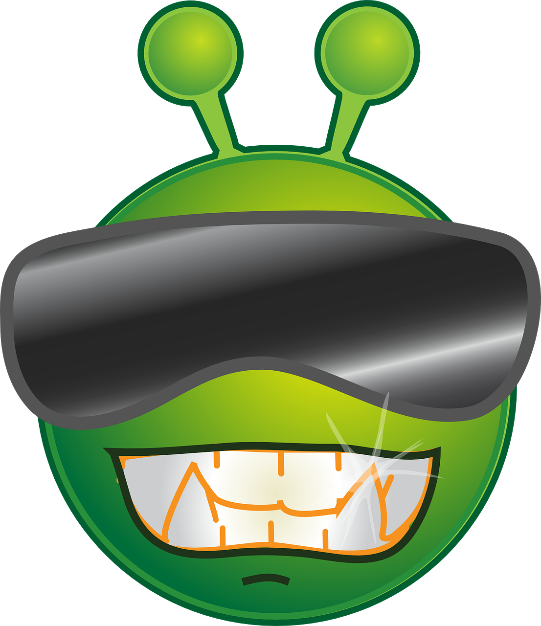 Download Kartun Alien - Full Size PNG Image - PNGkit