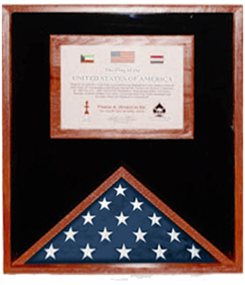 Download Flag Display Case Hand Made By Veterans - Flag Connections ...