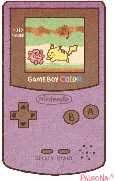 Download Game Boy C O L O R By Paleona - Game Boy Color Drawing - Full ...