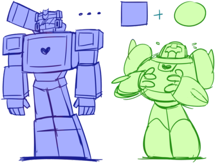 Download Simple Shapes Of - Transformers Soundwave And Cosmos - Full ...