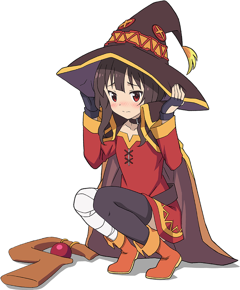 Download Megumin Uchi Hime 6 - Megumin Hat Png - Full Size PNG Image ...