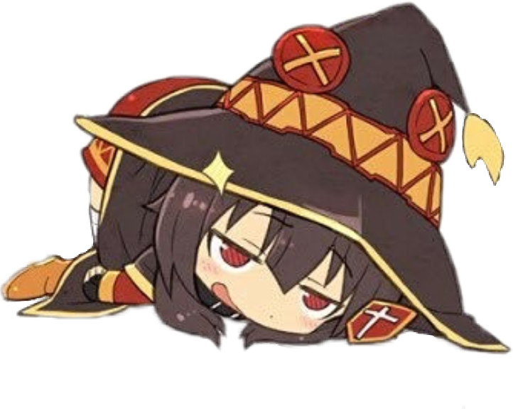 Download Transparent Megumin Sticker - PNGkit