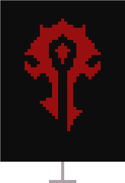 Download Horde Flag - Cross - Full Size PNG Image - PNGkit