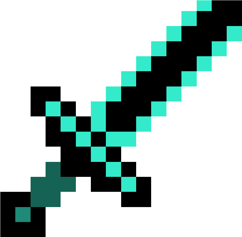 Download Sword Diamond - Minecraft Sword Colouring Pages - Full Size ...