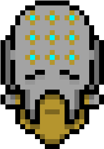 Download Zenyatta - Metroid 8 Bit - Full Size PNG Image - PNGkit