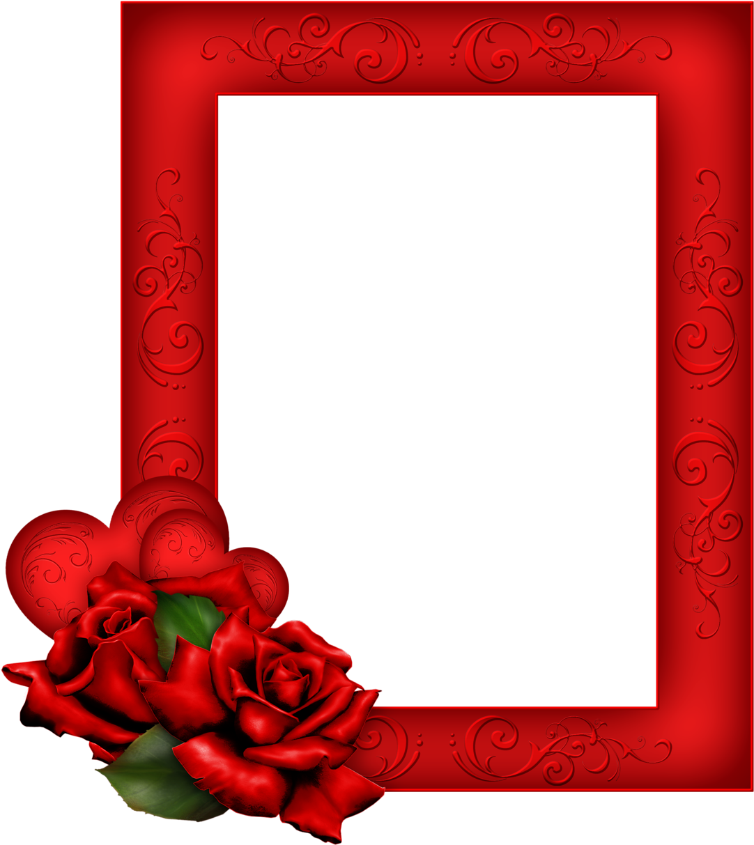 Download View Full Size - Red Photo Frame Png - Full Size PNG Image ...