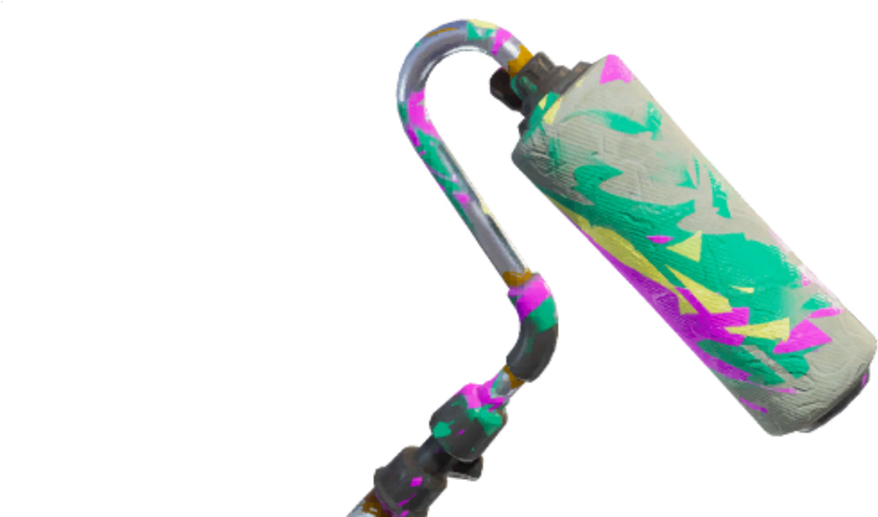 Download Renegade Roller - Paint Roller Pickaxe Fortnite - Full Size ...