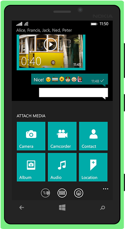 Download Photo And Video Sending - Whatsapp - Full Size PNG Image - PNGkit