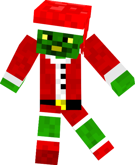 Download Grinch - Minecraft The Grinch Skin - Full Size PNG Image - PNGkit