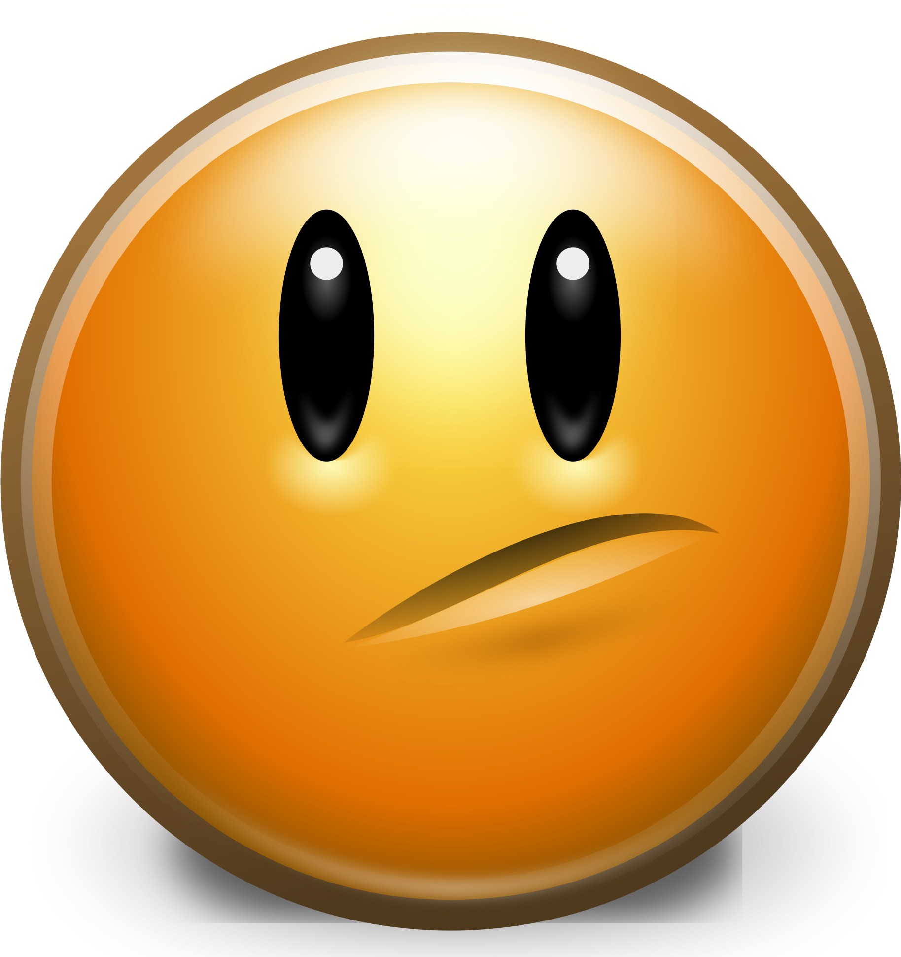 Download Confused Emoji - Full Size PNG Image - PNGkit