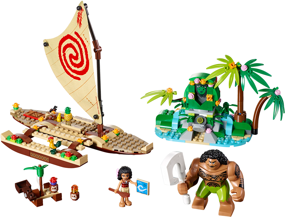 Download 41150 Lego® Disney Moana's Ocean Voyage - Moana Ocean Voyage ...