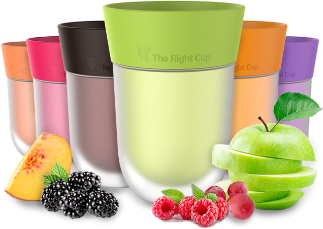 Download A Pack Of Six Flavored Cups - Right Cup - Full Size PNG Image ...