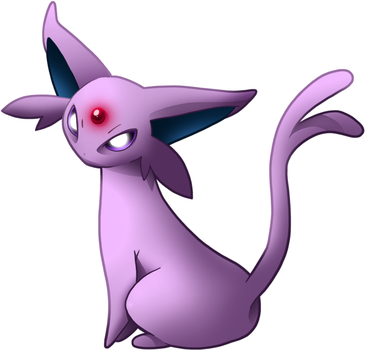Download Espeon - Pokemon Espeon - Full Size PNG Image - PNGkit