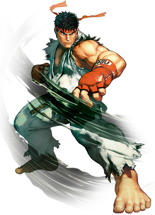 Download Ryu Feats - Ryu Street Fighter - Full Size PNG Image - PNGkit