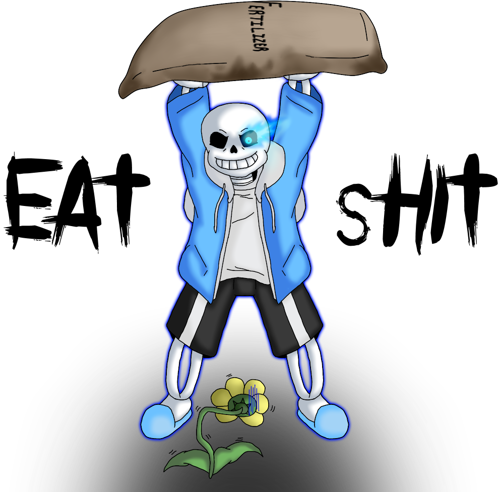 Download Eat Shit Flowey - Flowey Eats Shit - Full Size PNG Image - PNGkit