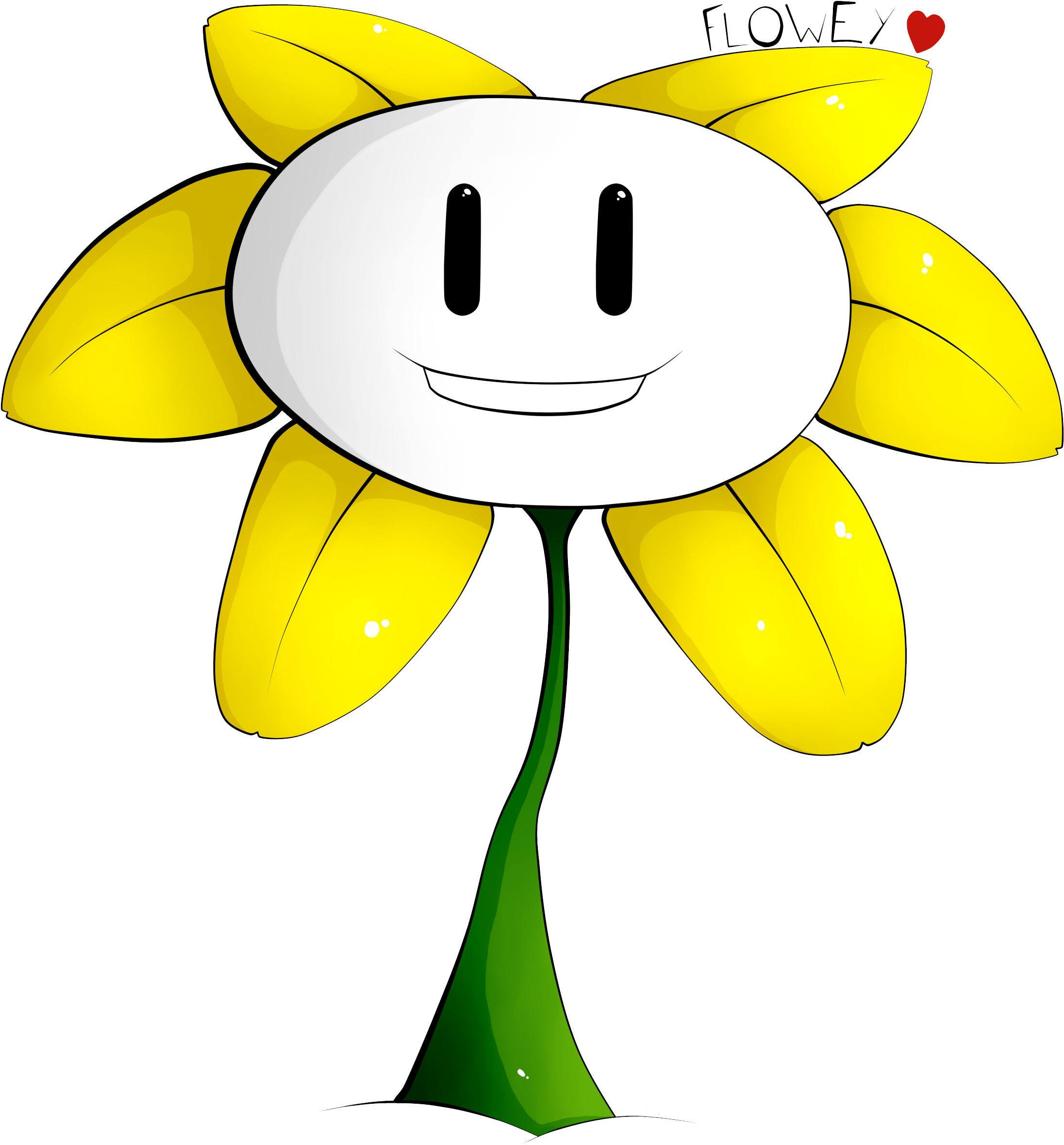 Download Flowey Face N°3- Undertale - Cartoon - Full Size PNG Image ...