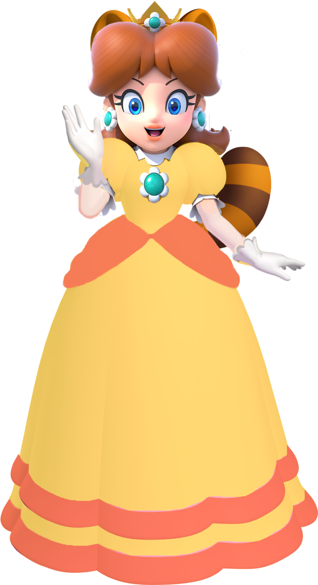 Download Raccoon Princess Daisy - Princess Daisy Png - Full Size PNG ...