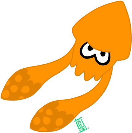Download Transparent Splatoon Squid " Stickers By Rocketclauncher ...
