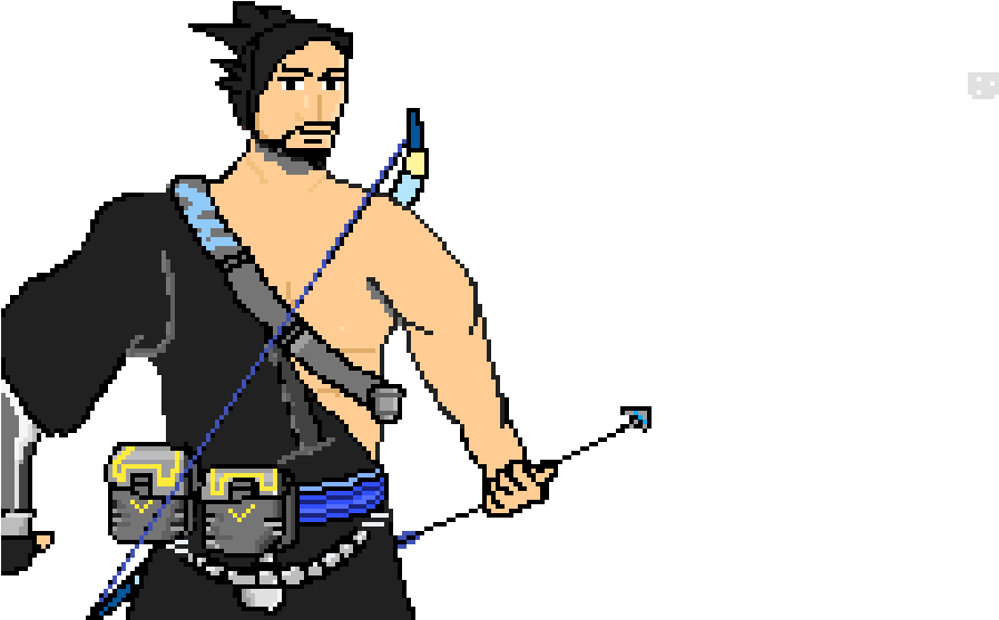 Download Hanzo - Cartoon - Full Size PNG Image - PNGkit