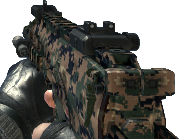 Download Mp7 Mw3 - Mw3 Marine - Full Size PNG Image - PNGkit