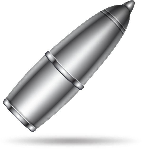Download Emoji Round 3 Astronautpen - Bullet Emoji - Full Size PNG ...