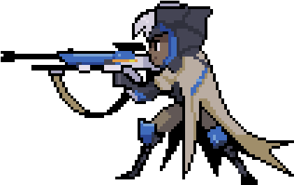 Download Transparent Image Result For Overwatch Pixel Spray Perler Bead ...