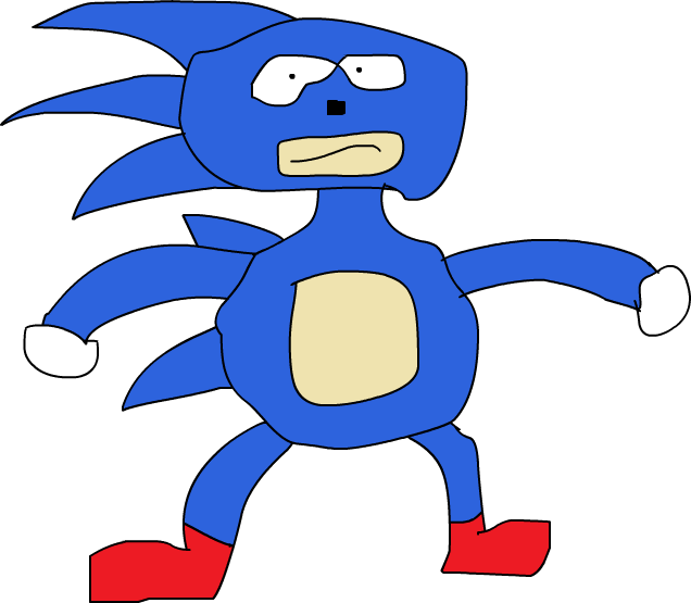 Download Sanic Hedgehog By Theiransonic-d79itrk - Sanic Transparent ...