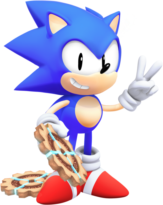 Download Transparent Sonic Classic - PNGkit