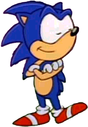Download Transparent Toon Sonic - Sonic I M Waiting Gif - PNGkit