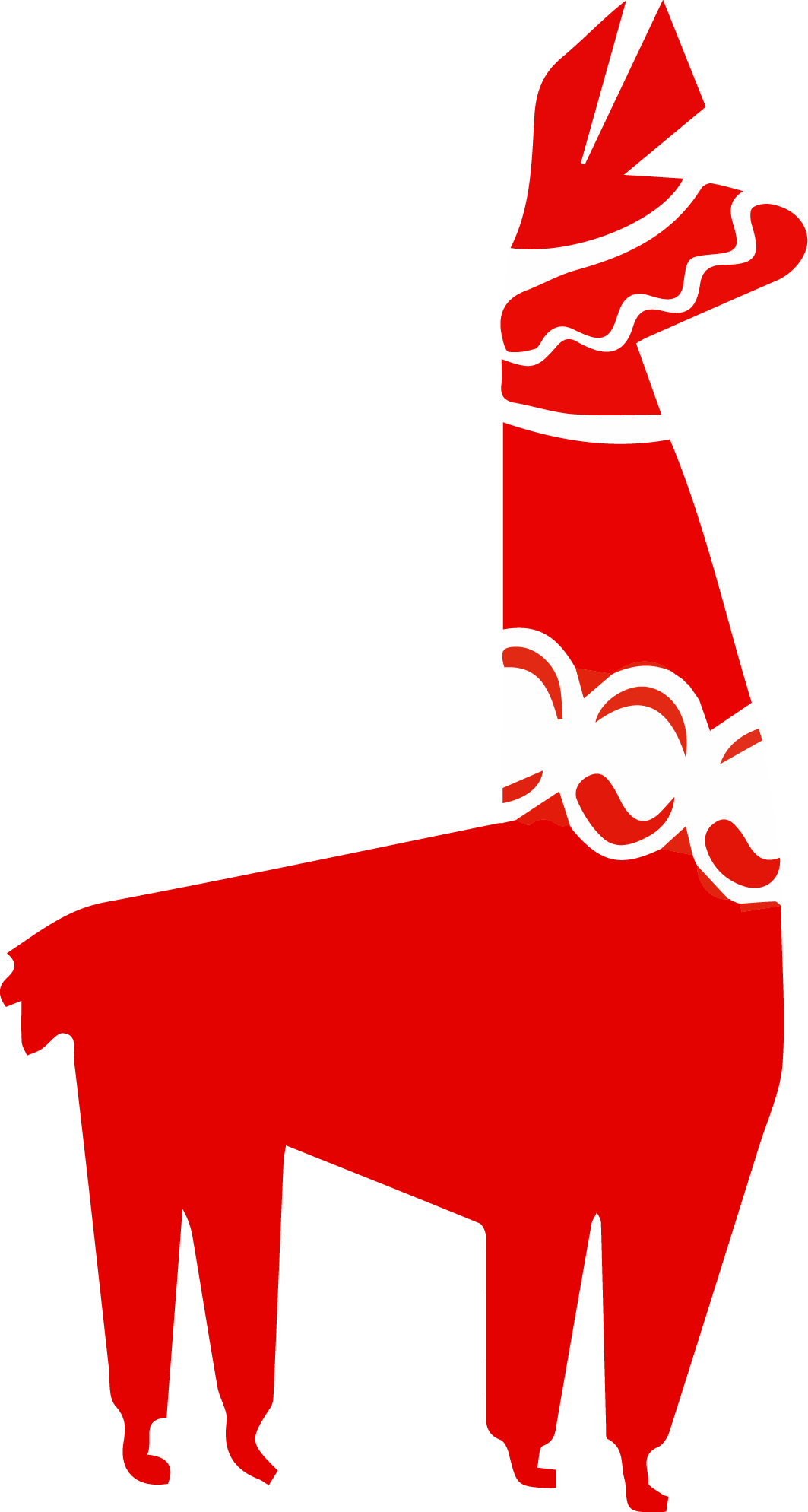 Download Red Llama - Full Size PNG Image - PNGkit