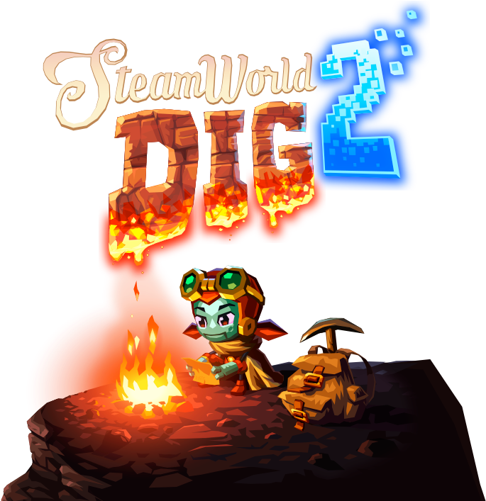 Download Steamworld Dig 2 Logo Dorothy Cliff - Steamworld Dig 2 Box Art ...