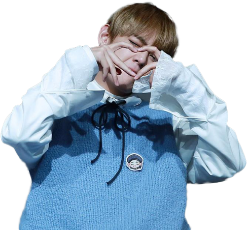 Download More Information - Blue Taehyung Transparent - Full Size PNG ...