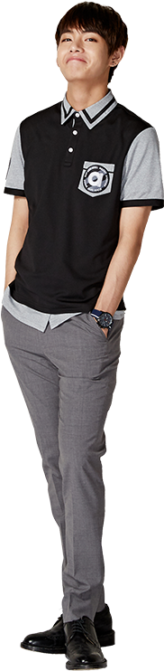 Download 19 Mar - Bts Smart School Uniform - Full Size PNG Image - PNGkit